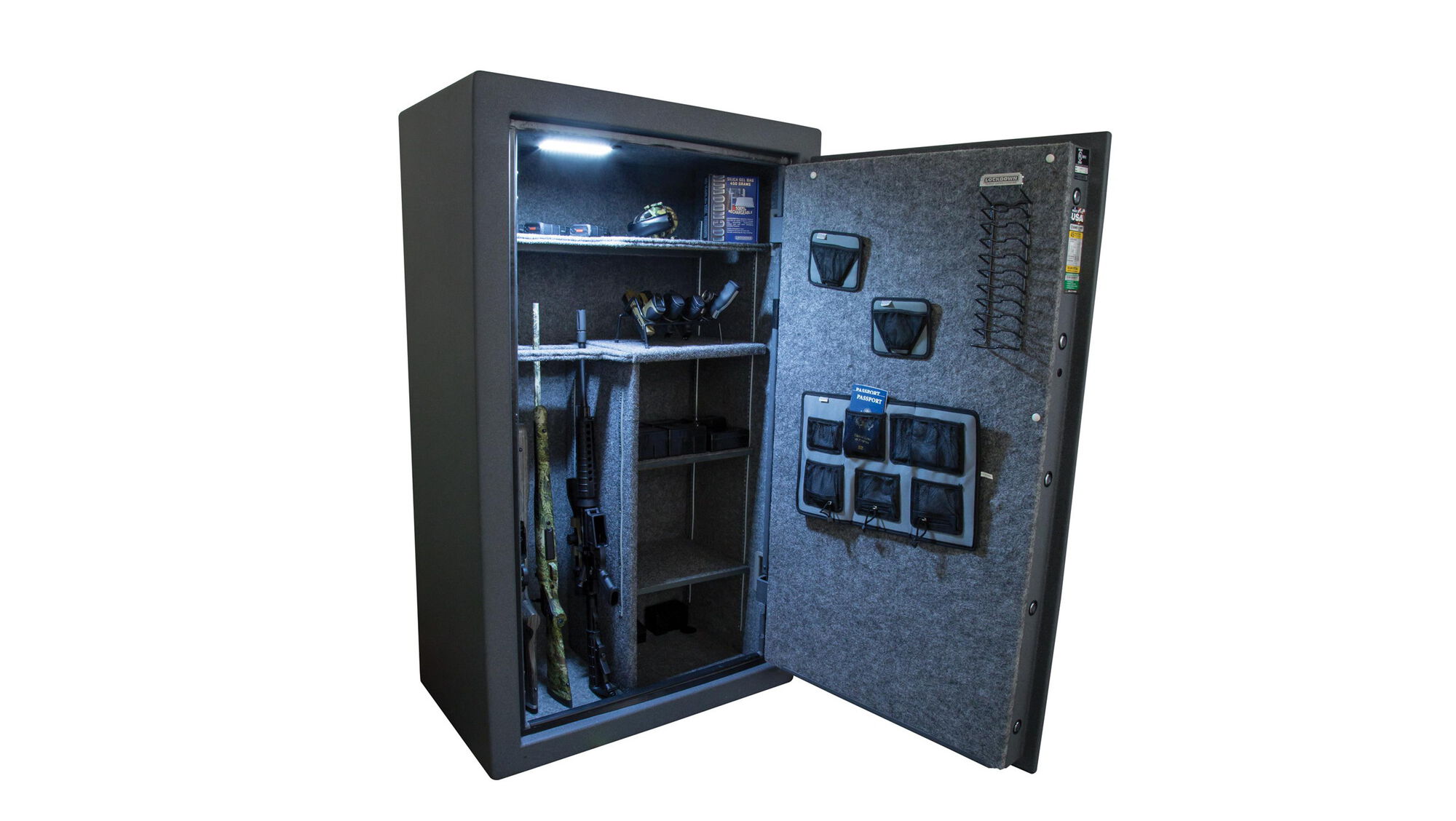 Battery Powered Gun Safe 75 LED Lights | Lockdown