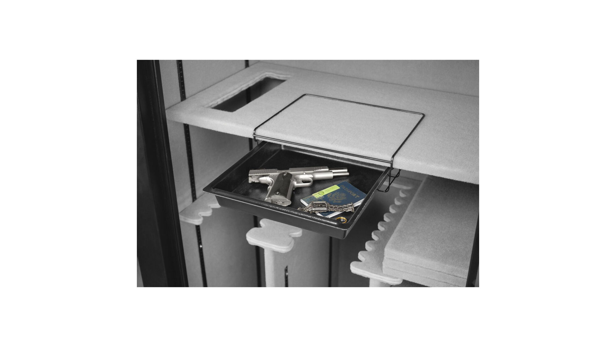 Gun Safe Shelf Drawer | Gun Storage Shelf | Lockdown