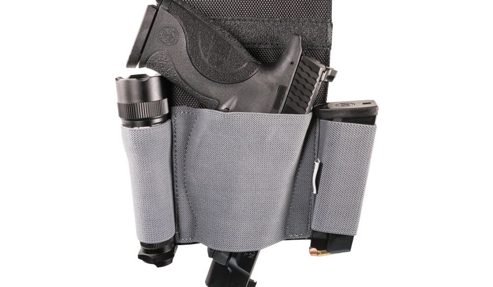 Bedside Gun Holster Low Profile Handgun Lockdown