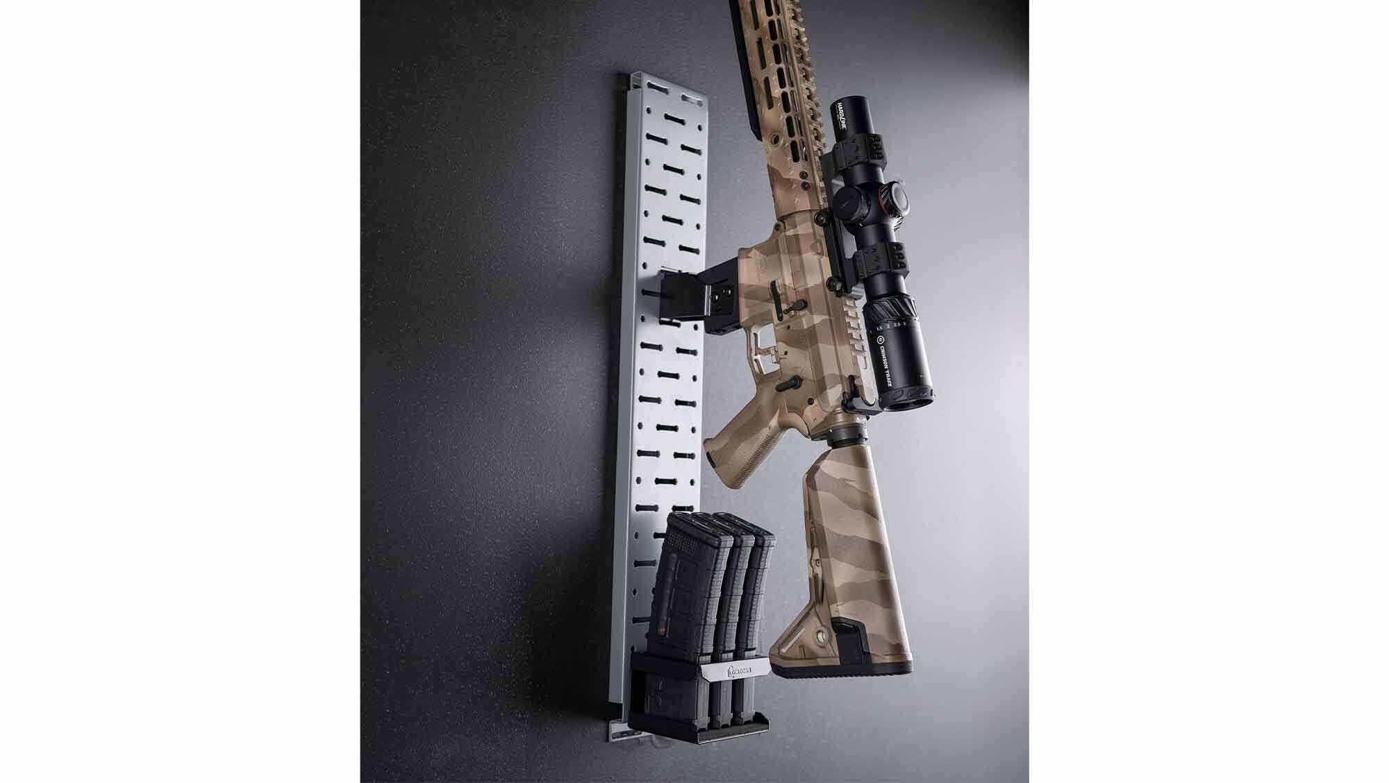 SecureWall AR-15 Mag Rack | Lockdown