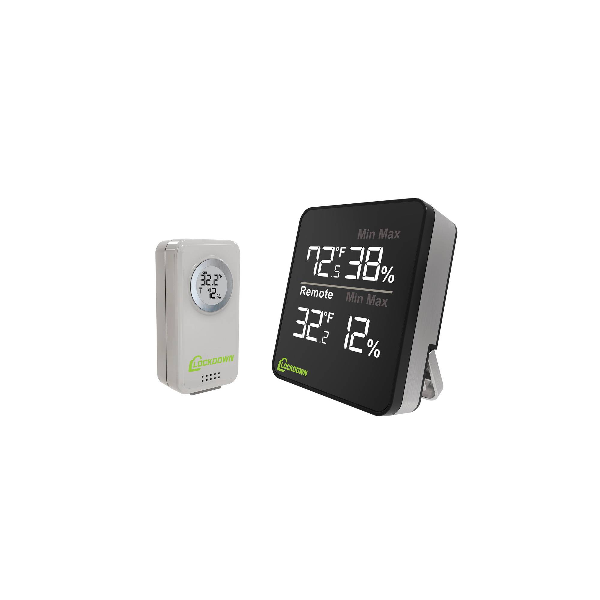 Wireless Digital Hygrometer | Digital Thermo | Lockdown